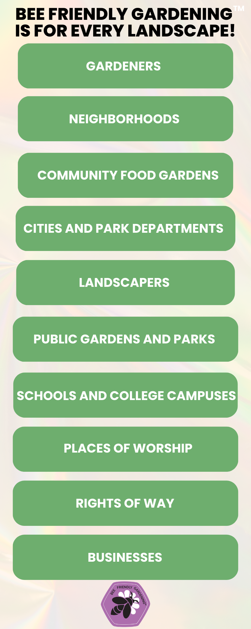 Bee Friendly Gardening | Pollinator.org